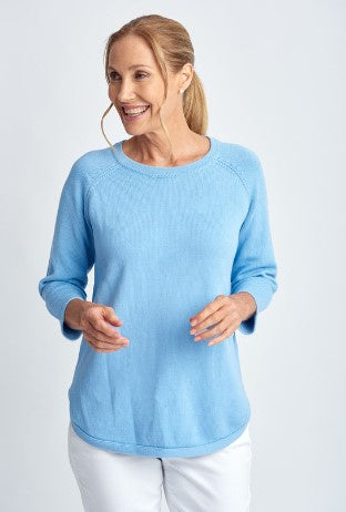 GC Baby blue Sweater – Lilly Pilly Style Boutique