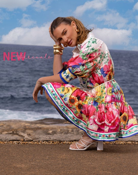 Mini Spring Floral dress – Lilly Pilly Style Boutique